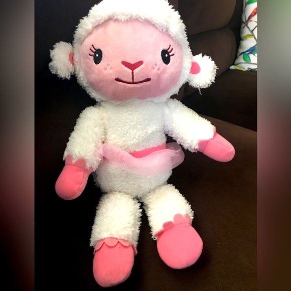 Disney | Toys | Doc Mcstuffins Lambie Plush Doll Stuffed Animal Toy ...
